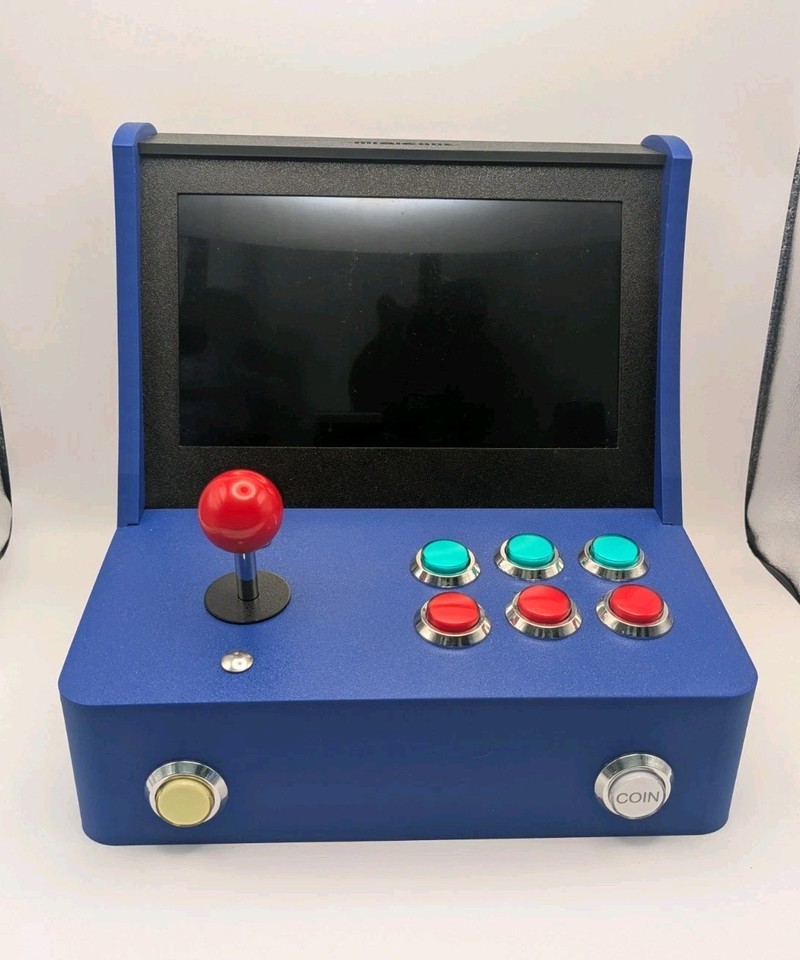 Minicade Arcade - Custom Built Mini Bar Top Arcade. Blue and Black ...