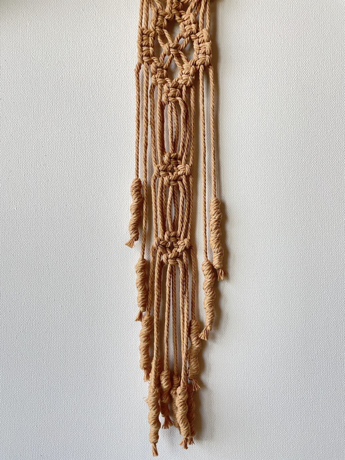 Single Hat Hanger Display Macrame Boho Decor - 11 Colors - Wall Hanging ...