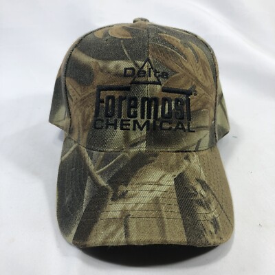 Delta Foremost Chemical Hat Cap Camouflage Camo Adjustable One Size ...