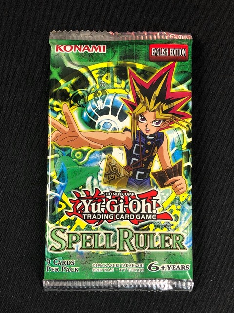 Konami Yugioh Spell Ruler Booster Pack Unopened X3 for sale online | eBay