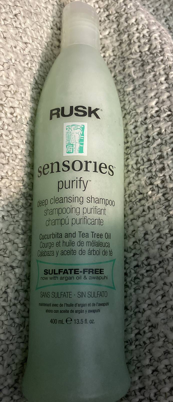 RUSK Sensories Purify Cucurbita Tea Tree Oil Shampoo by Rusk - 13.5 Oz ...