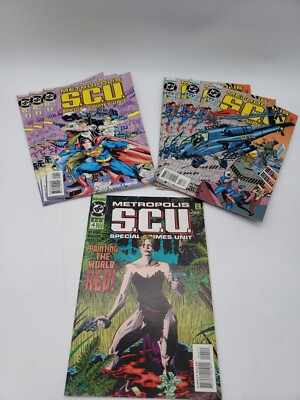 DC Comics Metropolis SCU Full Run #1,,3,4 Lot of 7 | eBay