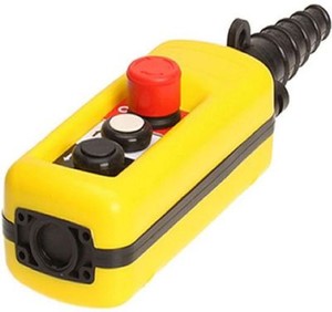 Hanging Button KB 0750, up-down + Emergency Stop, ip65, Crane Switch ...