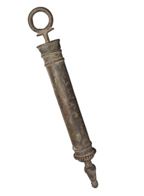 19th C, Antique Brass Hand-pump, Huge Syringe, Pichkari - 39cm long | eBay