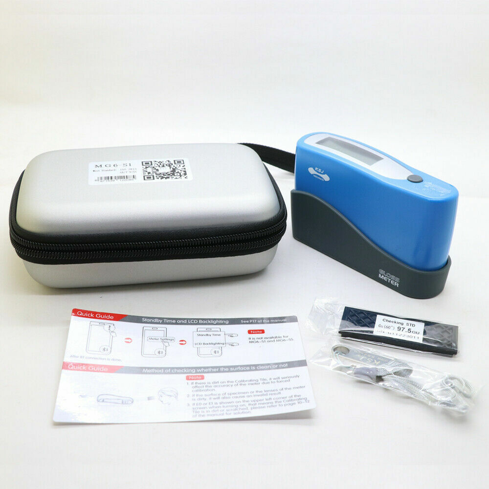 MG6-S1 Digital Glossmeter 60° Sheen Inspection Gauge Gloss Meter Tester ...