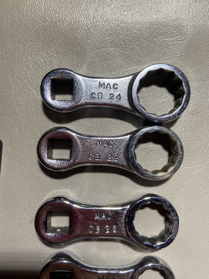 Mac Tools 7 Piece 3/8‚Äù Torque Adapter Set 3/8 - 3/4 - CB12 - CB 24