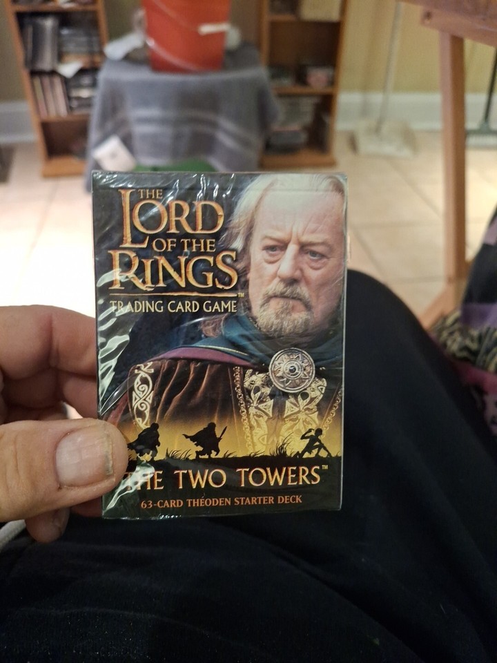 DECIPHER LORD OF THE RINGS TCG TWO TOWERS THEODEN STARTER DECK FACTORY ...