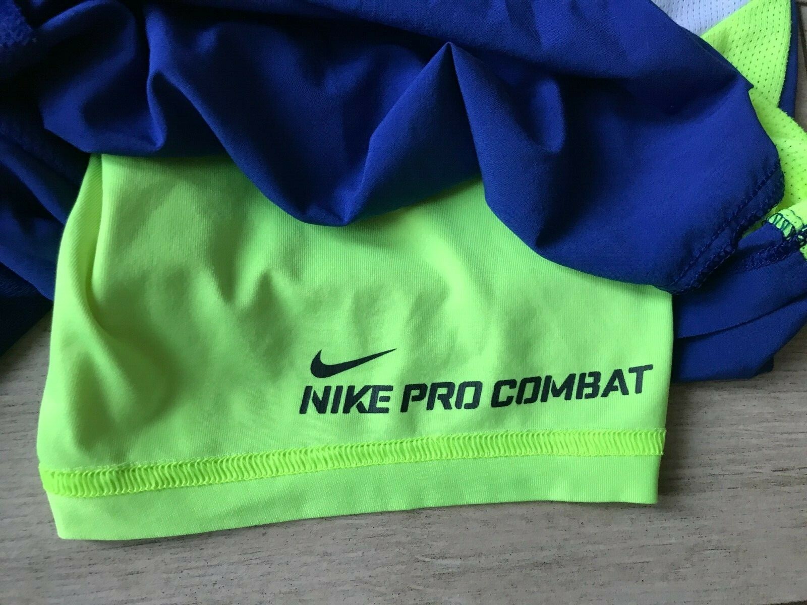 Mens BLUE NIKE PRO DRI-FIT RUNNING GYM SHORTS (S) - Gem