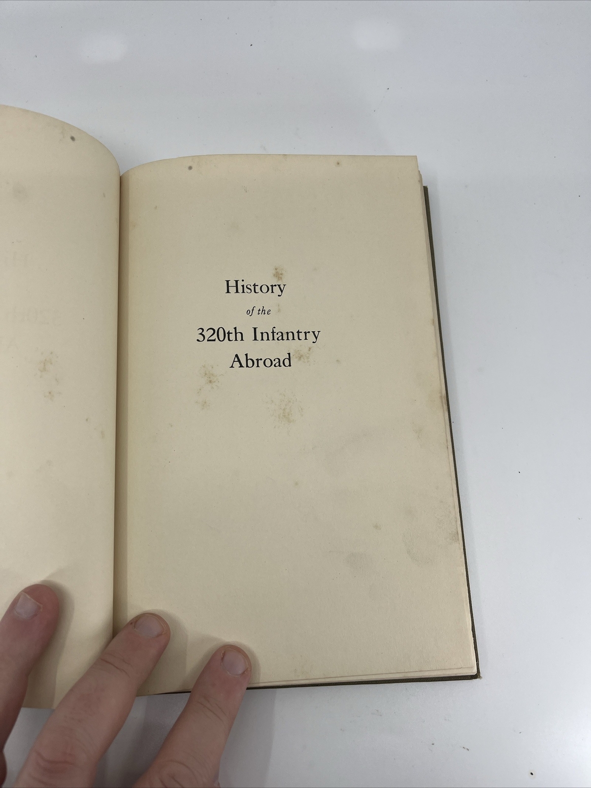 History of the 320th Infantry Abroad 80th | Grelly USA