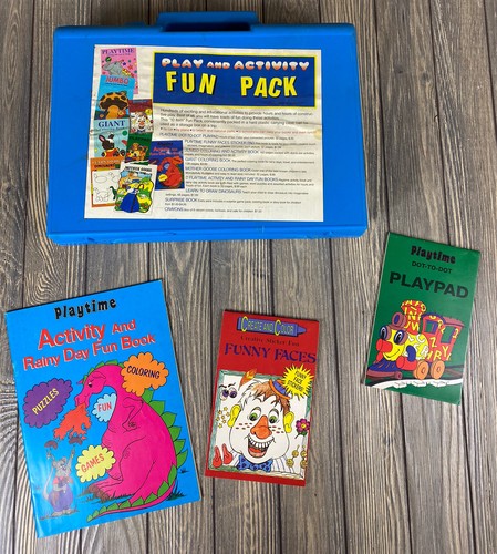 Vintage Playtime Play And Activity Fun Pack Lot | eBay