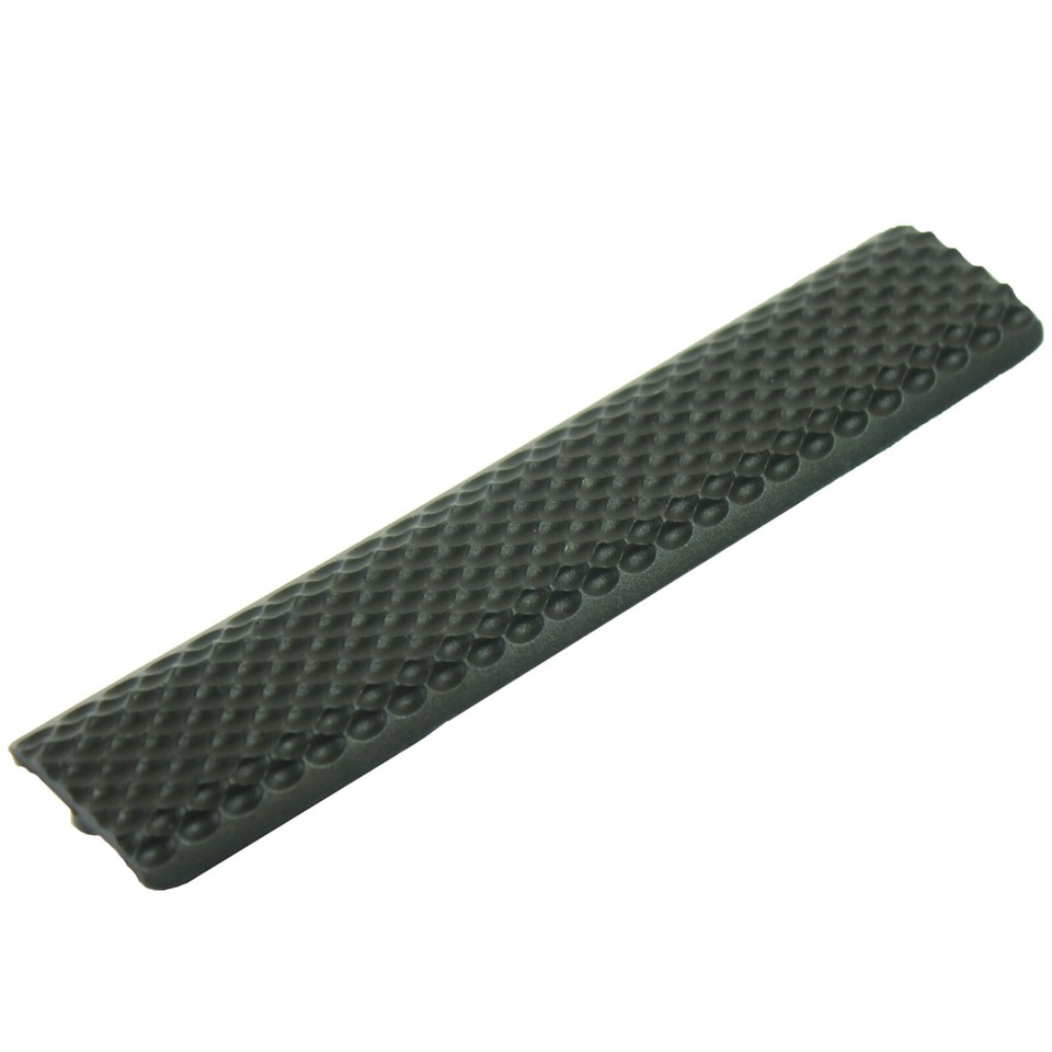6 PCS KeyMod Picatinny Rail Covers Textured Soft Rubber Panel Anti Slip ...