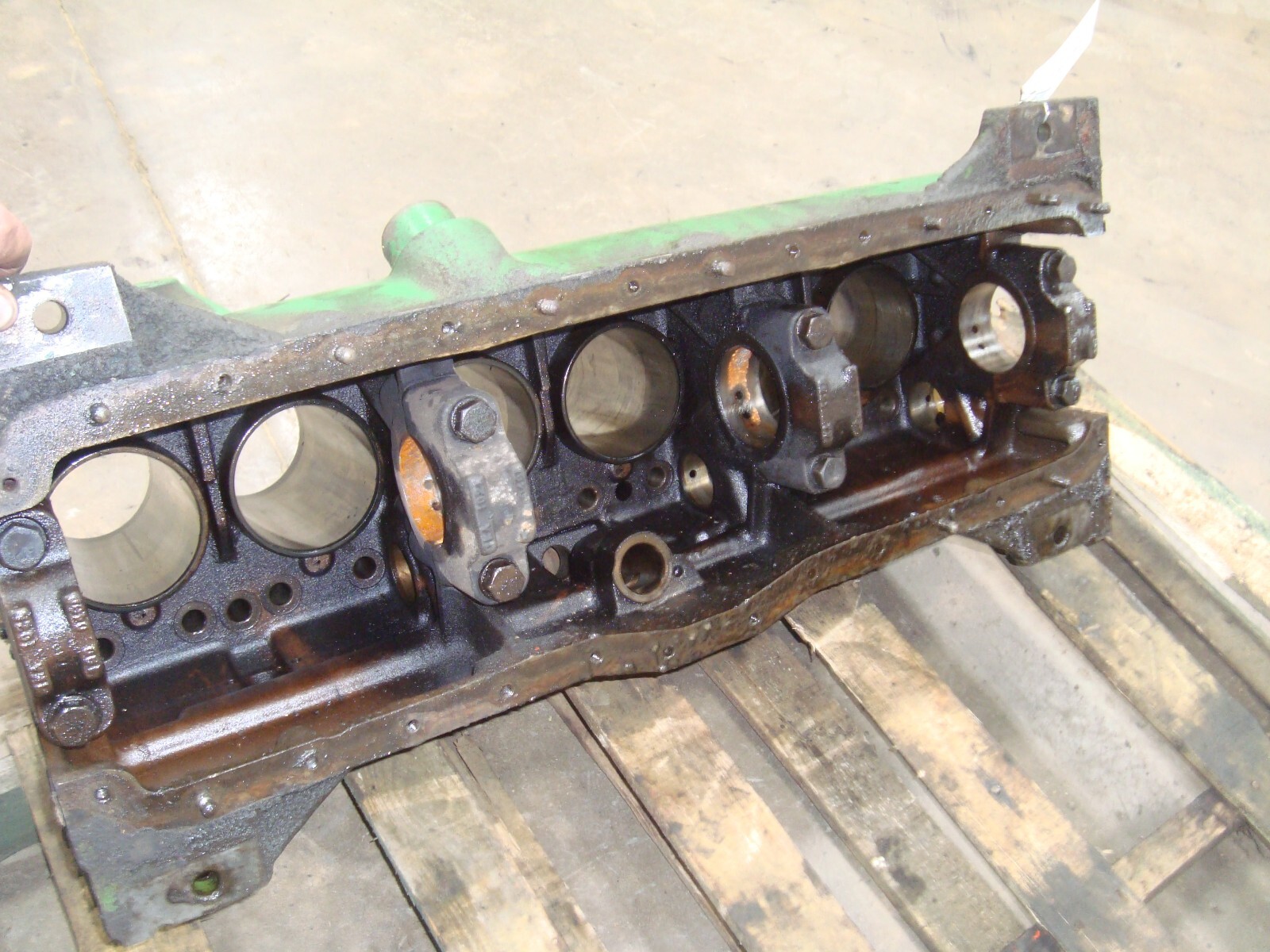 1965 Oliver 1650 Gas Tractor Engine Block 159004A | eBay