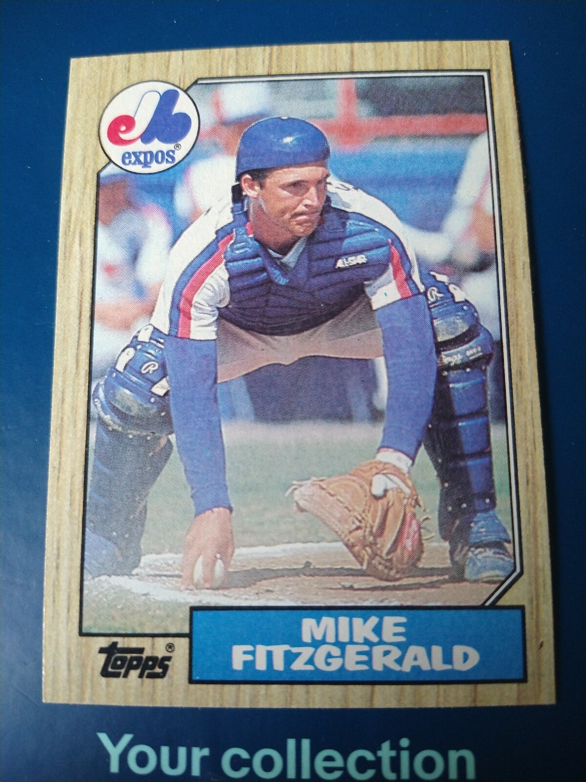 1987 Topps Baseball Mike Fitzgerald #212 Montreal Expos | eBay