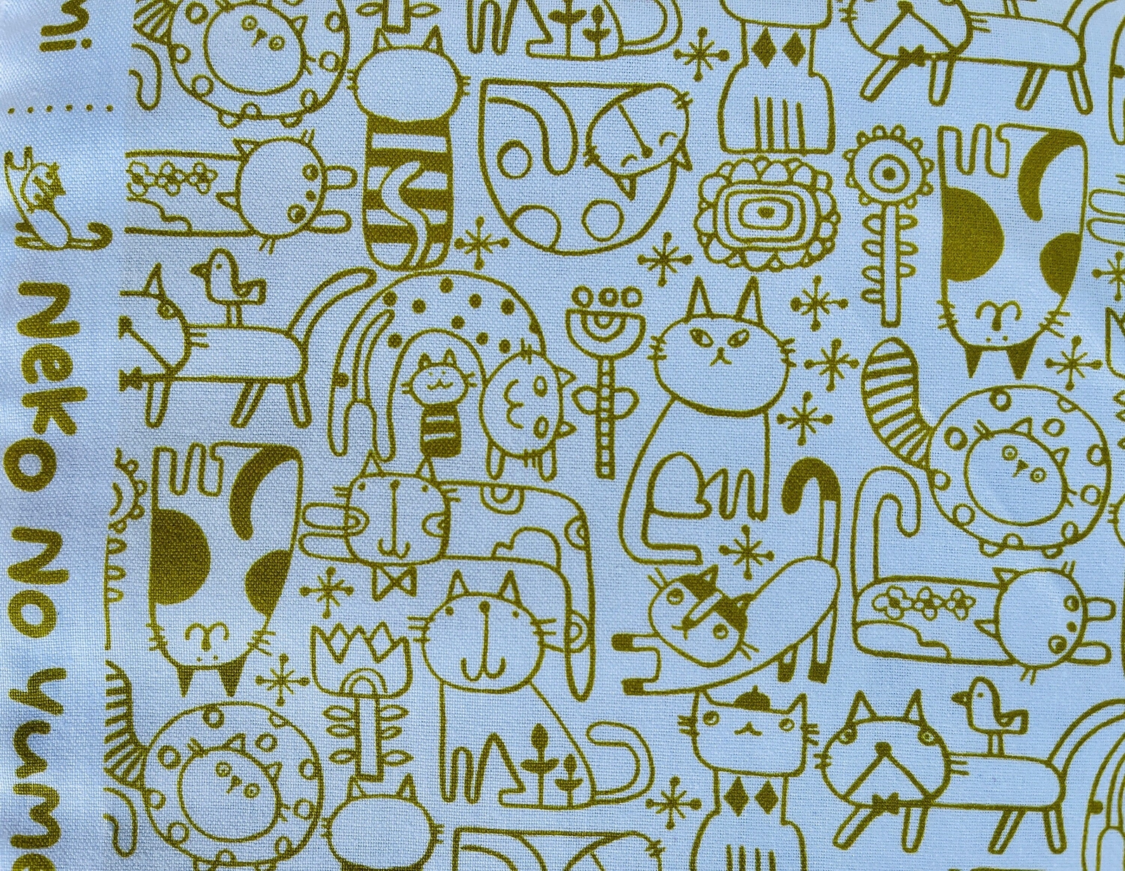 Neko No Yume - Nakama - Pearl Fabric - Cotton and Steel | eBay