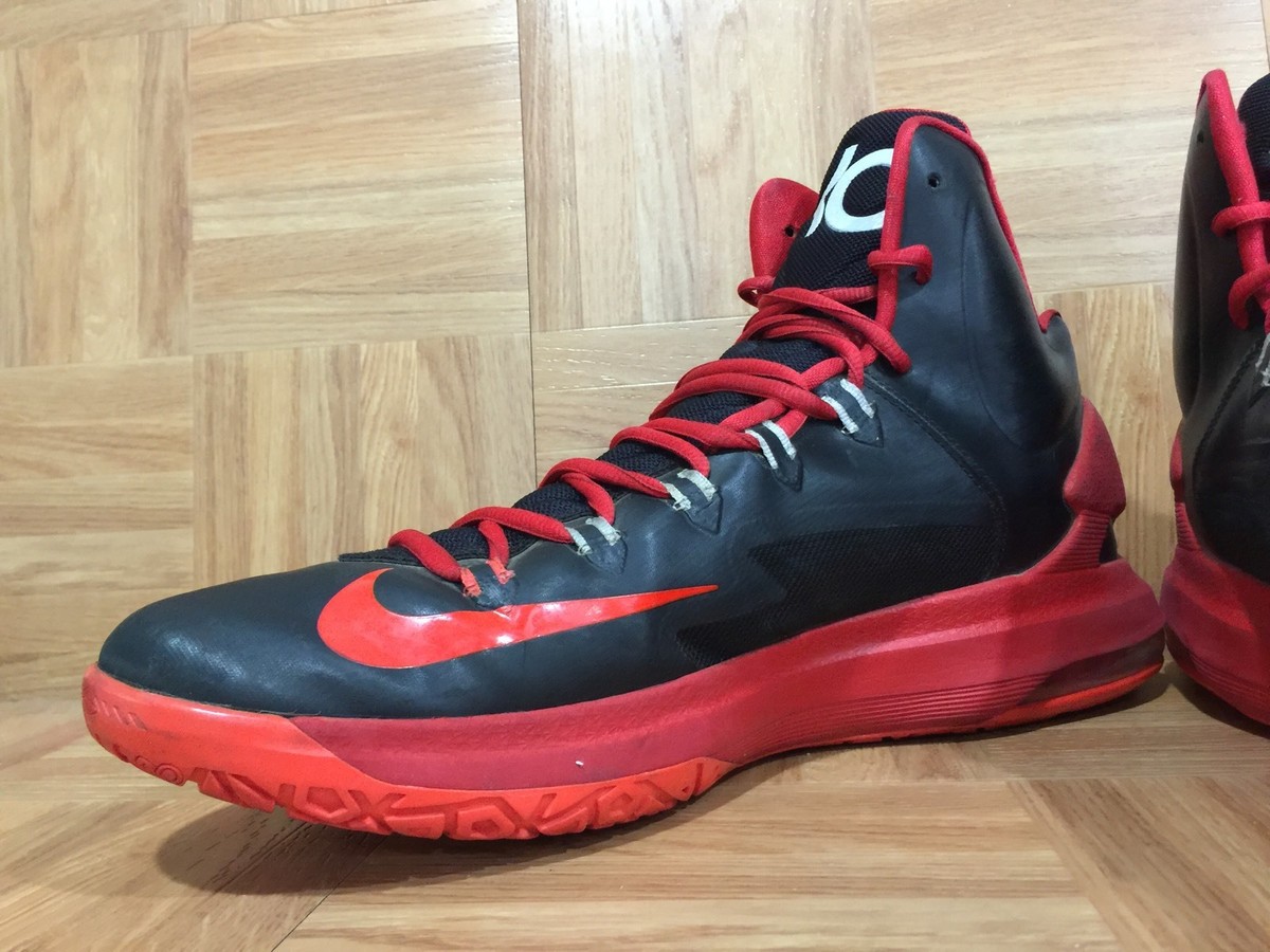 Kd 5 High Top Black And Red