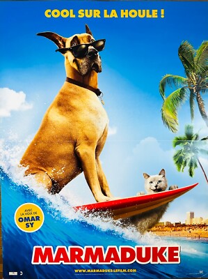 Affiche cinéma MARMADUKE 40x60cm Poster / Owen Wilson / Emma Stone | eBay