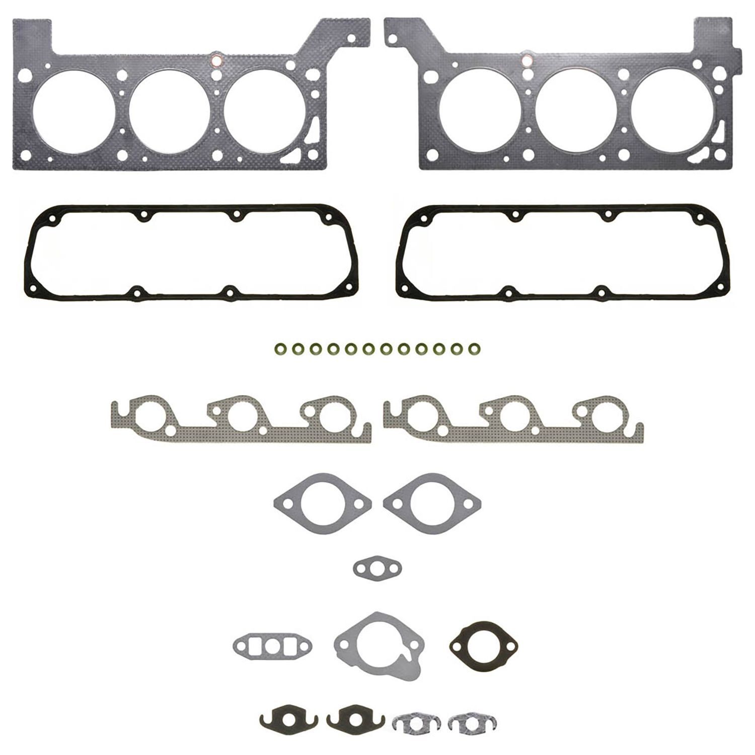 Engine Cylinder Head Gasket Set-Base, GAS, OHV, FI, Natural, 12 Valves ...