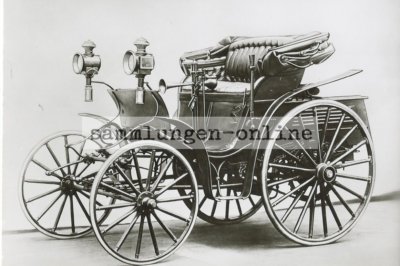 BENZ Victoria-Wagen 1893 Postkarte Ansichtskarte AK Foto Photograph ...
