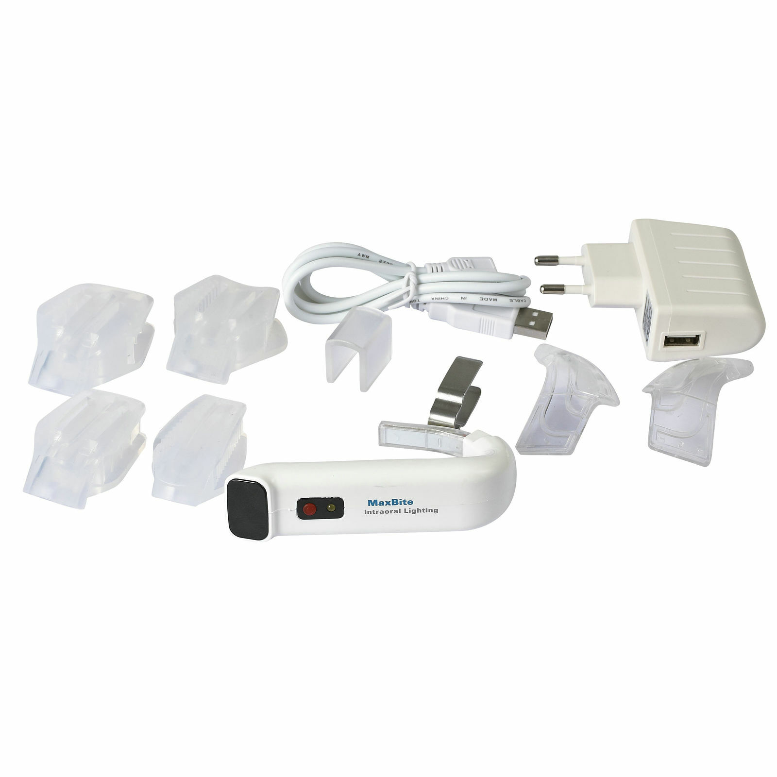 Max Bite Wireless & rechargeable Intraoral Suction with Lighting System ...