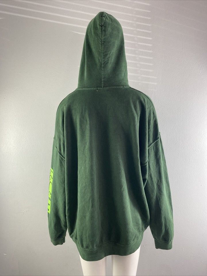 NWT Merch Traffic Mens Ice Cube Peace Sign Pullover Hoodie Green Size ...