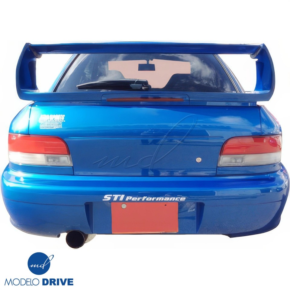 ModeloDrive FRP 22B Trunk Spoiler Wing Adjustable w LED (GC8) 2/4dr for ...