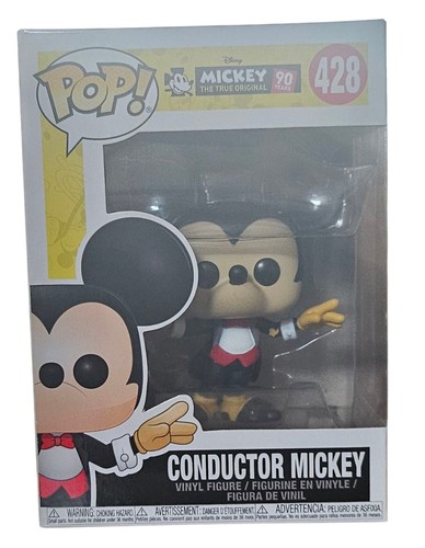 Funko POP Disney Mickey The True Original #428 Conductor Mickey Figure ...