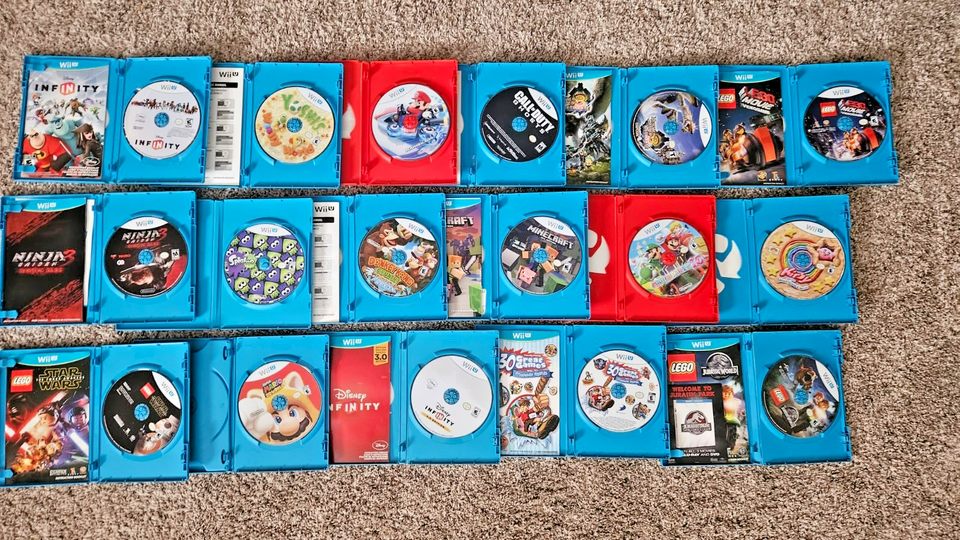 Nintendo Wii U Game Lot of 17 Tested Working Used | eBay