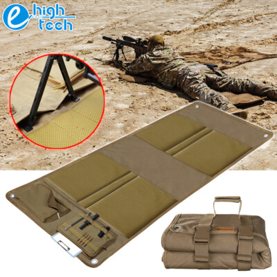 Portable Shooting Mat Tactical Prone Padded Roll Up Waterproof Foldable ...
