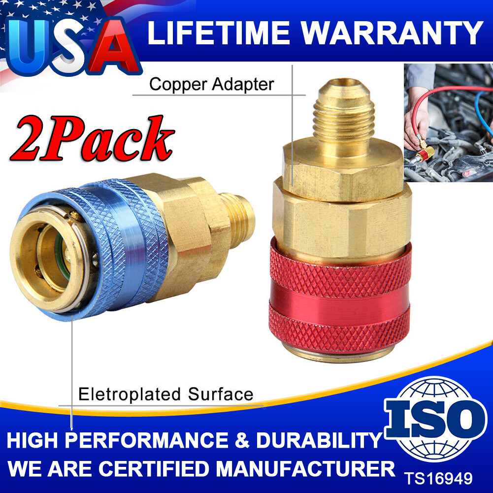 Air Coupler Quick Connect 12-Pack 1/4" Industrial Air Couplers - Steel ...