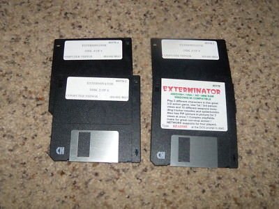 Exterminator 486DX66+/VGA/HD Windows 95 Compatible on 3.5" floppy disk ...
