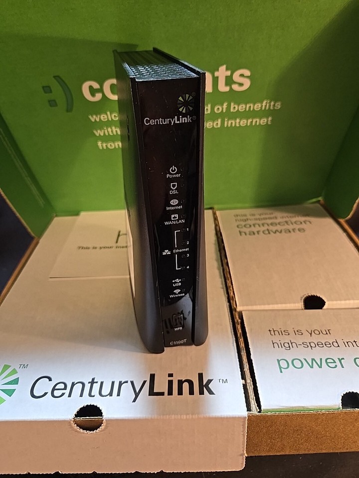 CenturyLink Technicolor C1100T Modem WiFi Wireless Router Refurbished ...