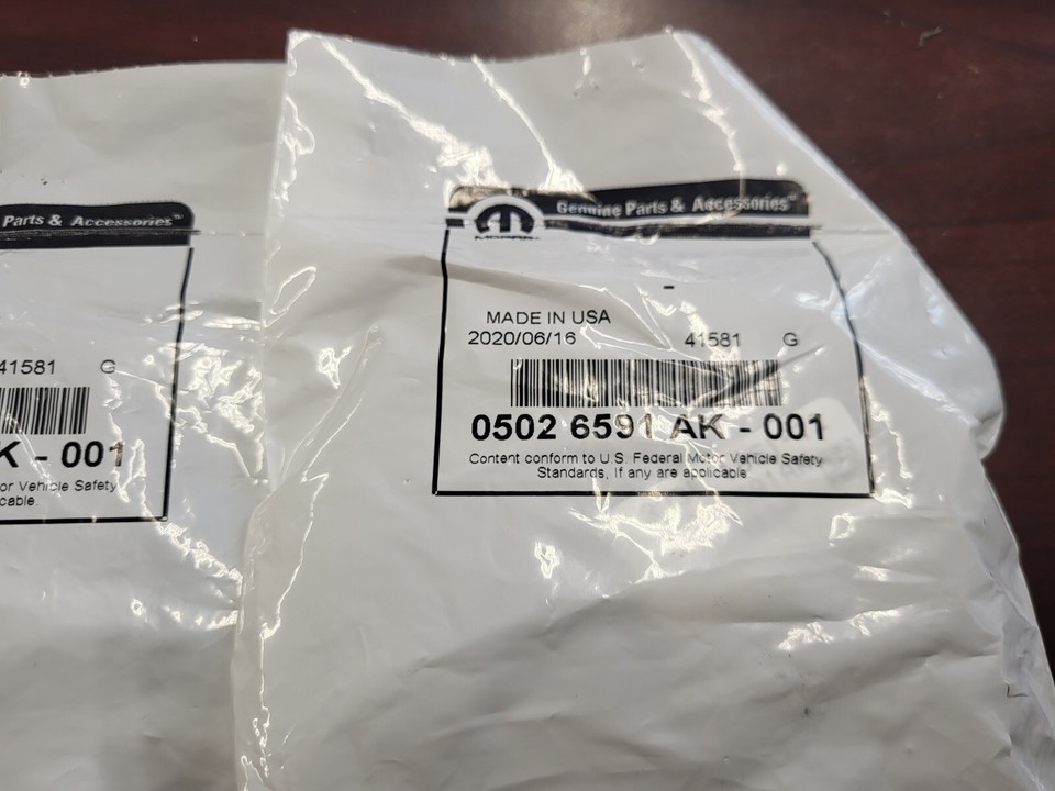 PAIR OF OEM 7 BUTTON REMOTE KEY FOB FOBIK FOR 2013-2018 DODGE GRAND ...