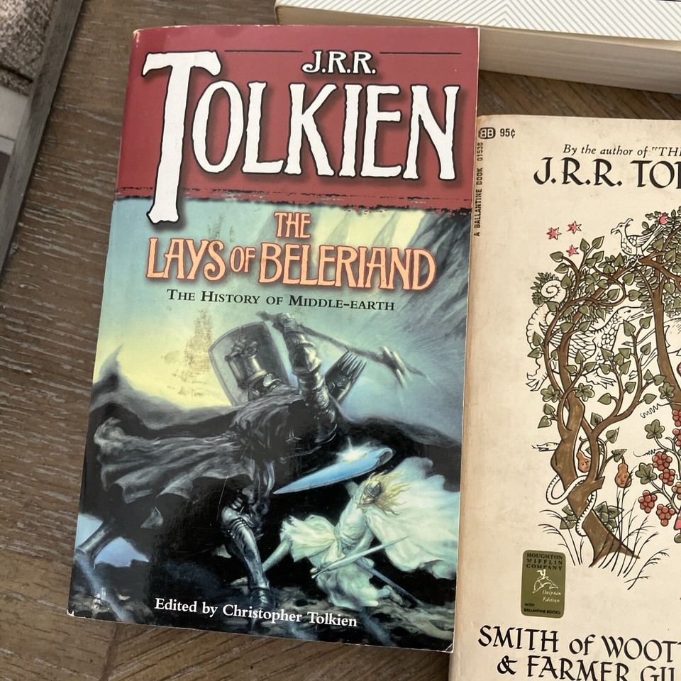 Lot of 19 J. R. R. Tolkien Books The Fall of Arthur Children of Hurin ...