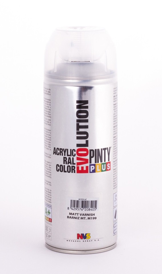 Acrylic spray paint EVOLUTION Matt - Fast Drying & Flexible - RAL ...