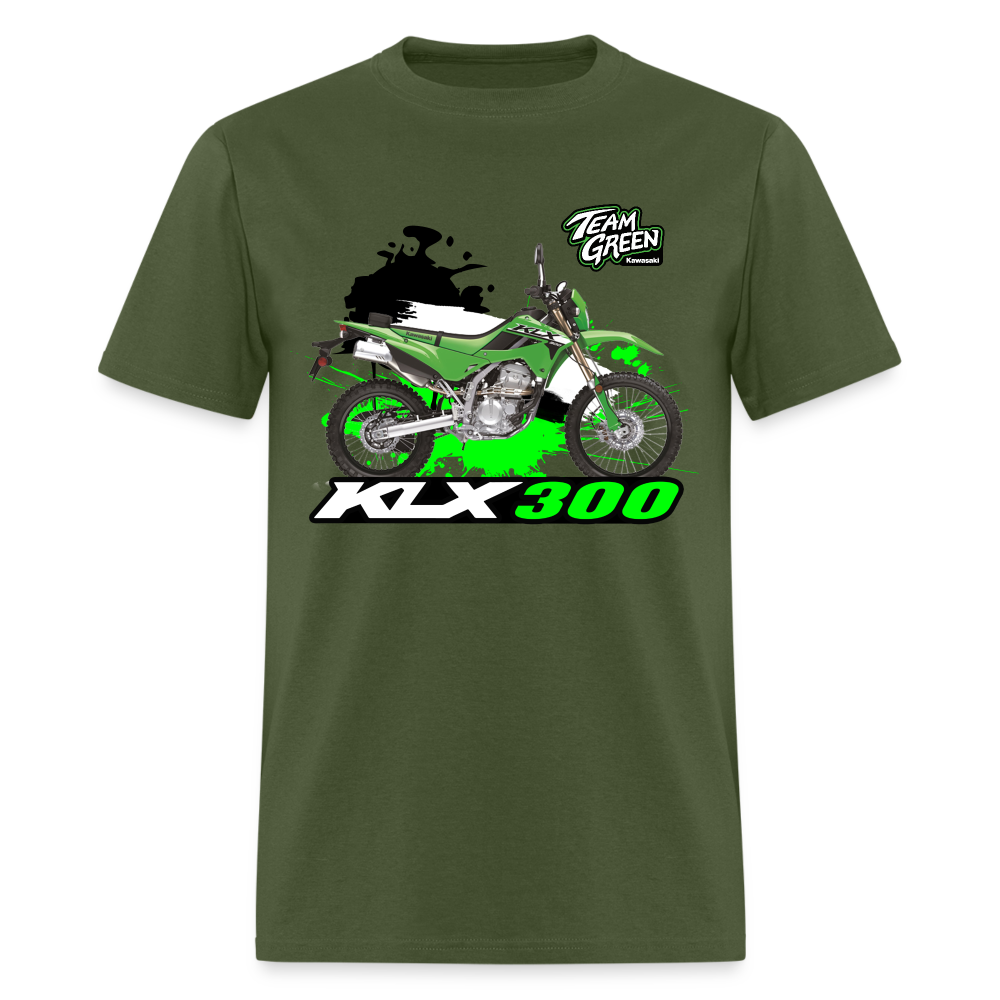 Kawasaki KLX 300 Men's Graphic Tee; MX, Dirt Bike, Enduro | eBay