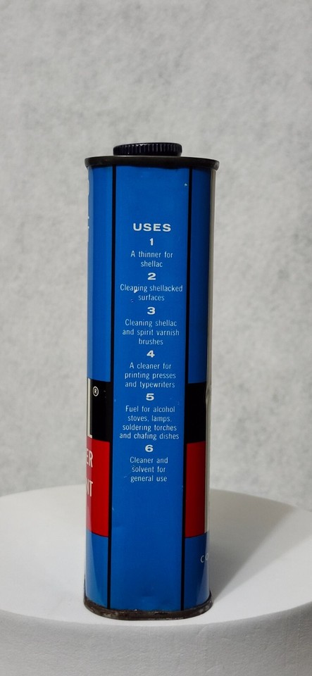 Vintage Quakersol Shellac Thinner Pint Can | eBay