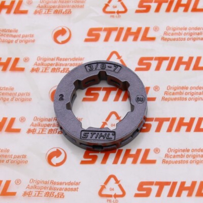 NEU Original Stihl 034 036 036QS MS 340 360 Ringkettenrad RKR 3/8 7Z ...