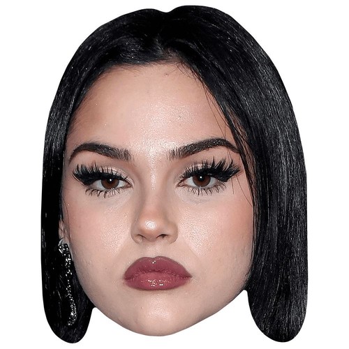 Maggie Lindemann (Black Hair) Celebrity Mask, Flat Card Face | eBay