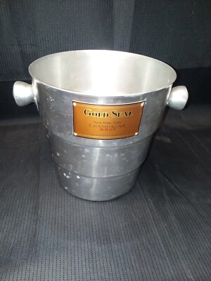 Vintage Selecta Lot New York Gold Seal Champagne Bucket Made In Belgium ...