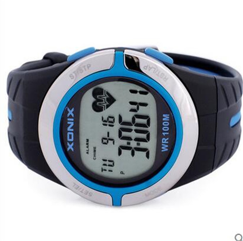 Xonix Mens Heart Rate Watch WR100M Multi function Sports calories watch ...