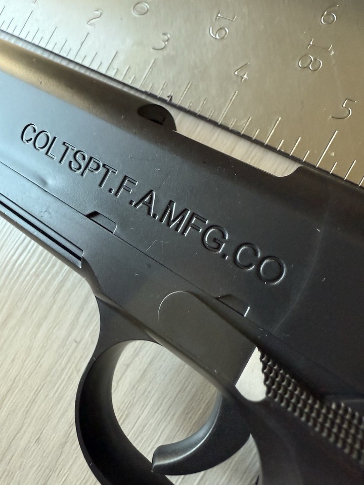 Realistic Toy Gun Colt 1911 Shell Ejecting EVA Foam Blaster Pistol 2 ...