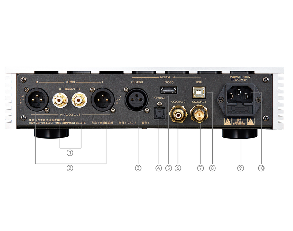 Cayin 888 Set iDAP-8 Digital Turntable+iDAC-8 Decoder+iHA-8 Headphone ...