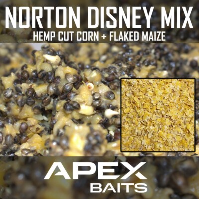 Cooked Hemp Seed Cut Corn/Maize & Flaked Maize Deal Carp Fishing ...