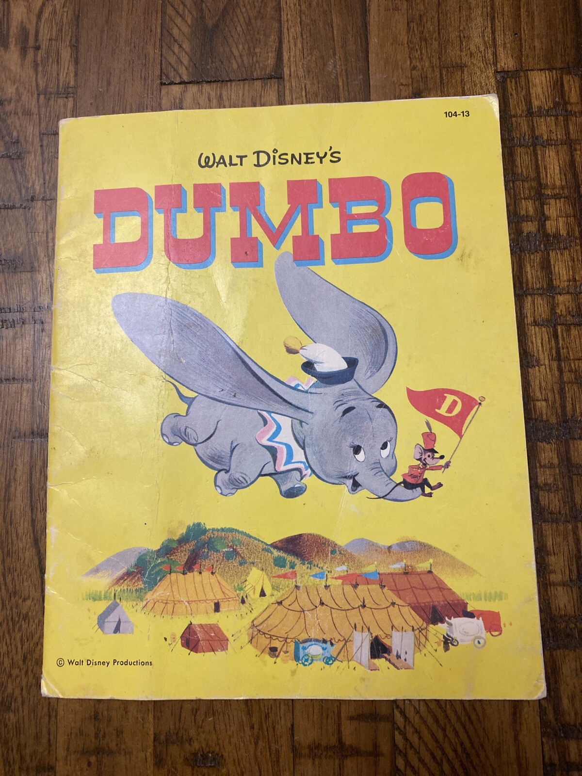 Vintage Little Golden Book Walt Disney’s Dumbo. | eBay