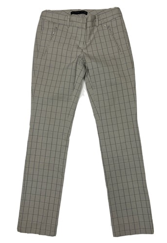 The Limited Women Size 0 (Measure 28x30) Gray Check Exact Stretch Pants ...