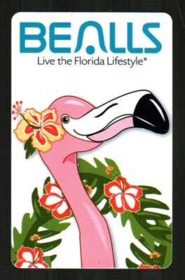 BEALLS Holiday Flamingo ( 2008 ) Gift Card ( $0 ) | eBay