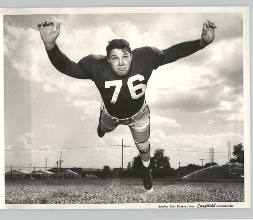 Funny FOOTBALL PORTRAIT Jerry Walker of California VINTAGE 1954 Press ...