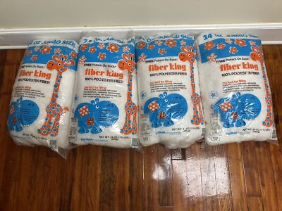 Extra Large Fiber King poly fil 24 oz 1.5 lbs 100% pure polyester For ...