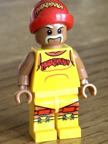 LEGO HULK HOGAN WWE WRESTLING HULK MANIA MINI FIGURE | eBay UK