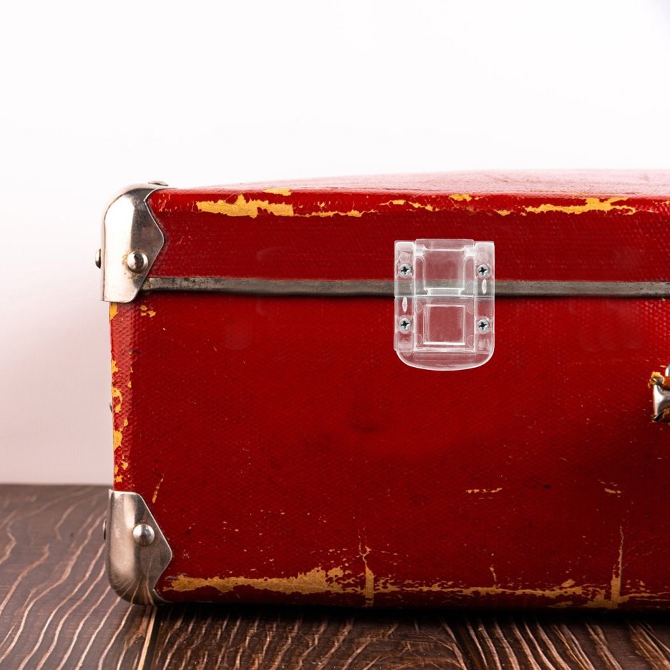 10pcs Acrylic Lock Hasp Buckles Transparent Lock Hinge Latch Lock ...